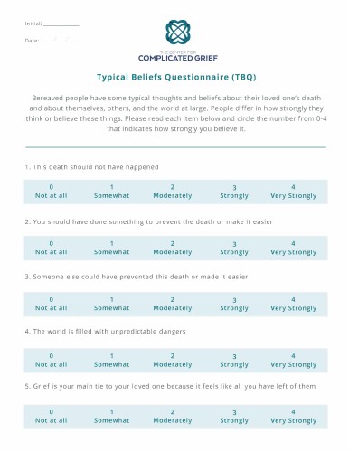 Assessment Instruments Archives - The Center for Prolonged Grief